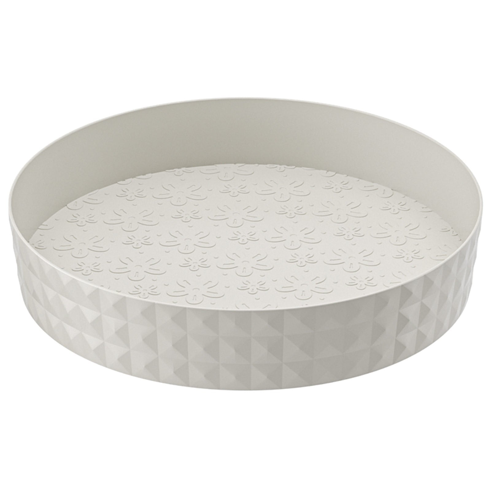 9" Susan Organizer - Non-Skid Plastic Turntable Organizer for Cabinet ...