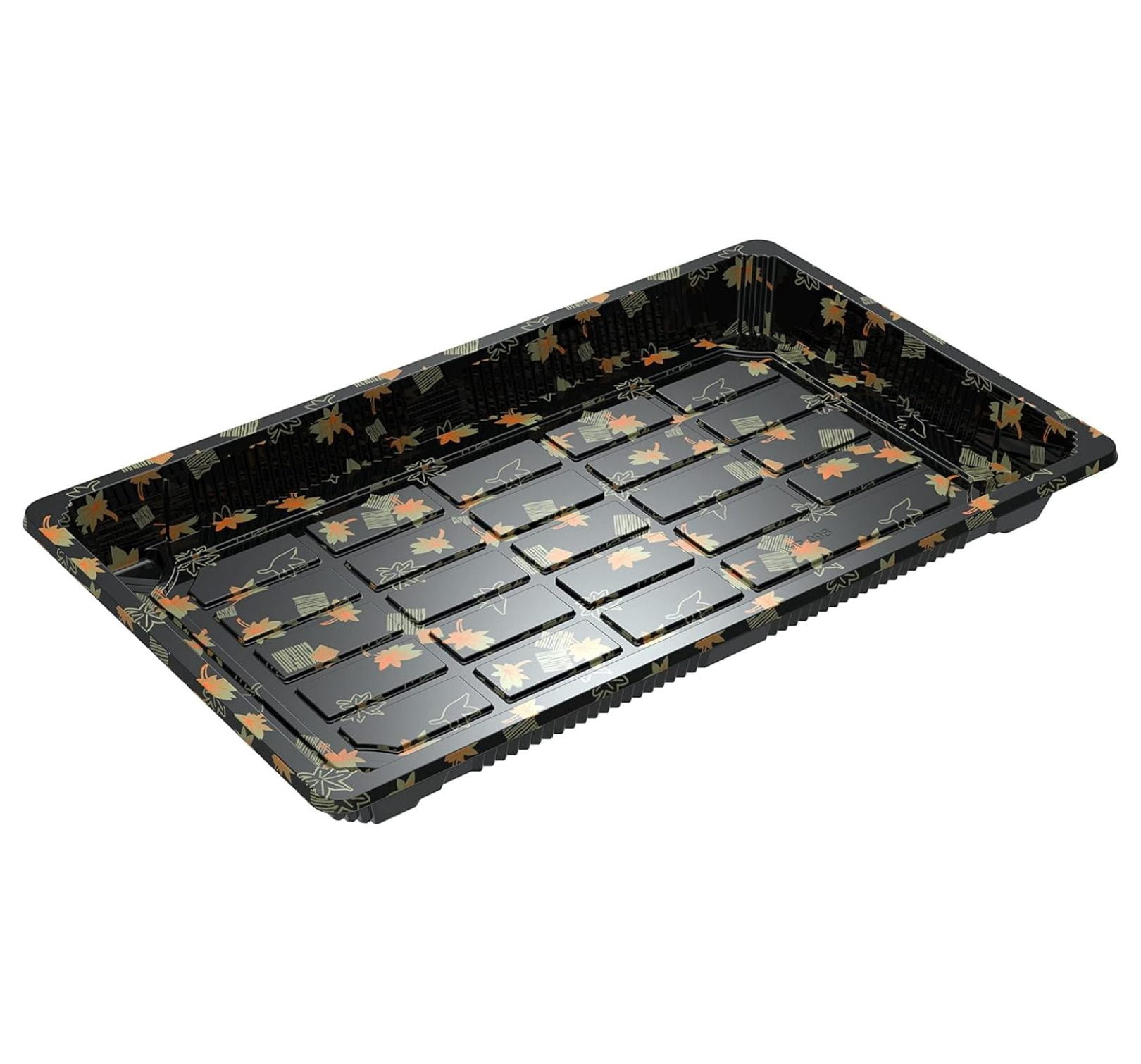 9# Sushi Container 300PK Sushi Tray 9 * 5.5-Inch Sushi take Out Tray ...