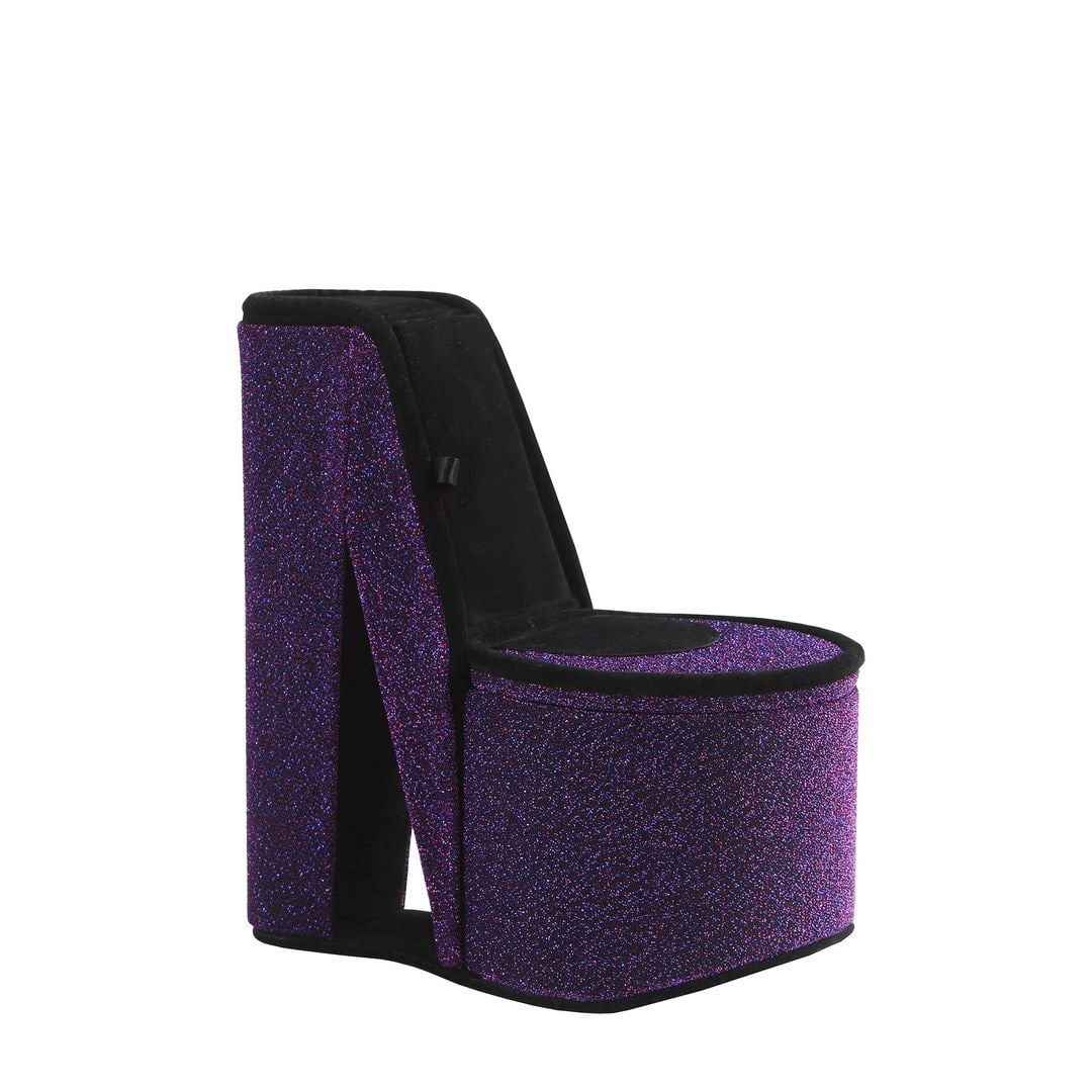 9" Tall Display Jewelry Box with Hidden Storage, High Heel Shoe Design ...