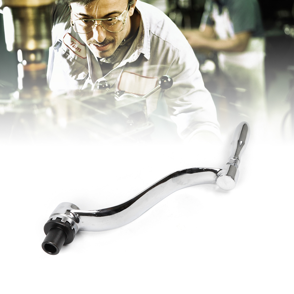 9 Teeth Crank Milling Machine Knee Handle Mill Part Swivel Handle for ...