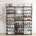 9-Tier Large Capacity Shoe Rack - Holds 50-55 Pairs Shoes/Boots ...