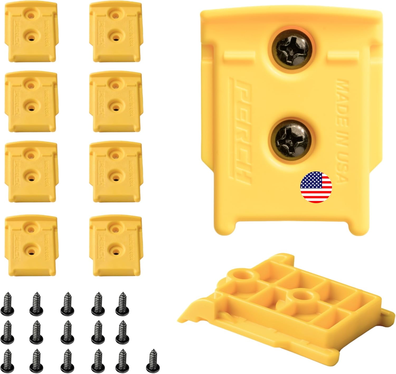 9 Tool Holder Wall Mount for 20v/60v Cordless Tools - Snap Fit Drill ...