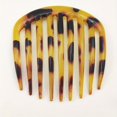 9-Tooth Plastic Hair Comb | Glossy End, Suitable for Relaxed-Textured ...