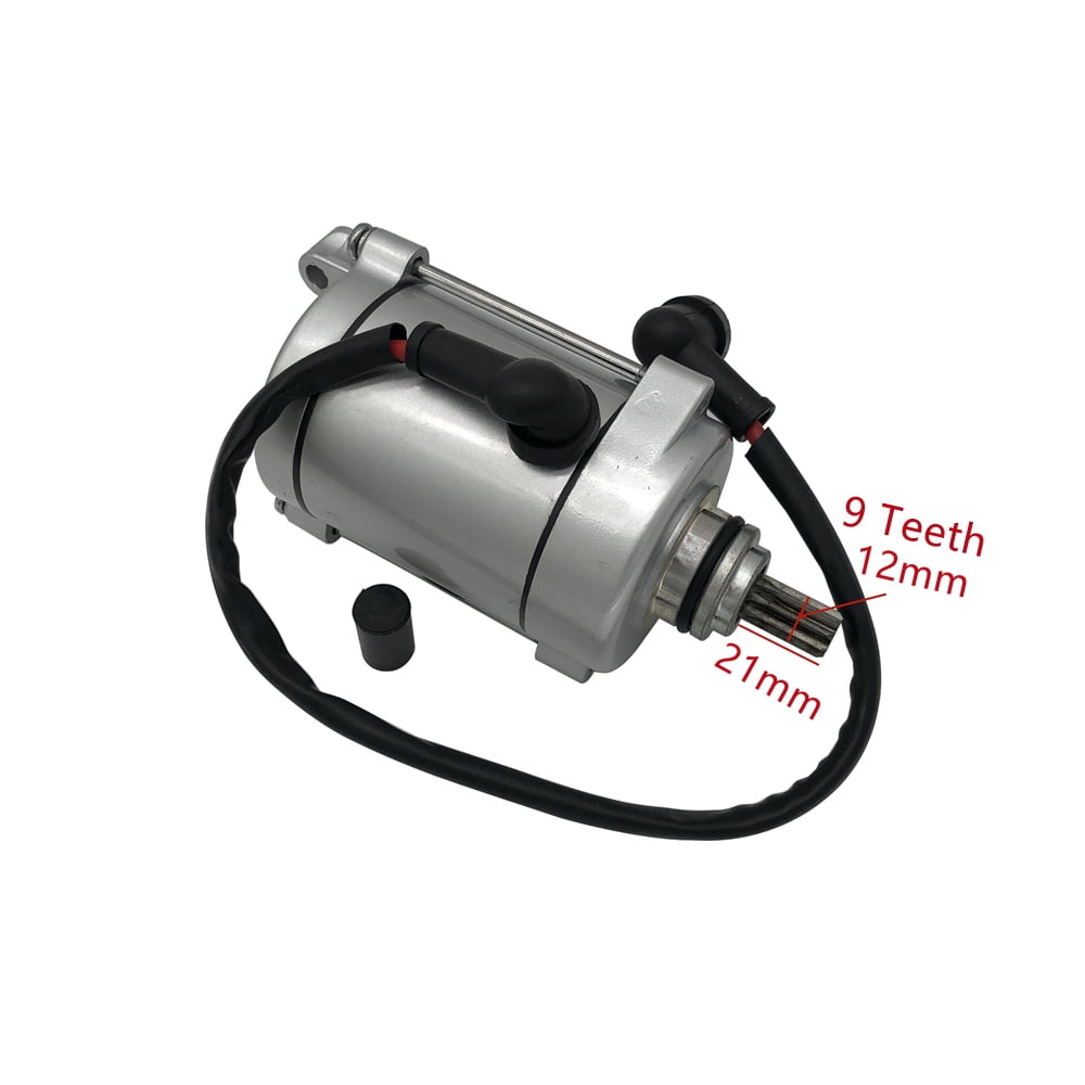 9 Tooth Starter Motor For 125cc 250cc 400cc ATV Dirt Bikes Go Kart Quad ...