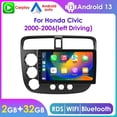 9" Touch Screen Android 13 Bluetooth Apple CarPlay 2+32GB Wifi AUX Car ...