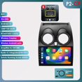 9" Touch Screen Android 13 Bluetooth Apple Carplay 2+32GB Wifi RDS Car ...