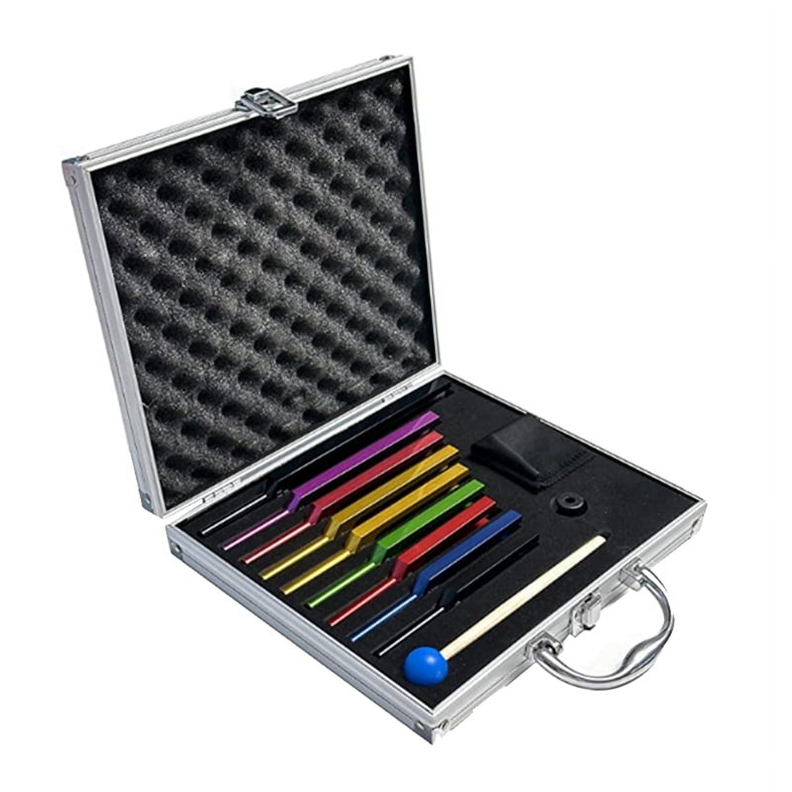 9 Tuning Forks for Healing, Sound Healing, Body Retention with Aluminum ...