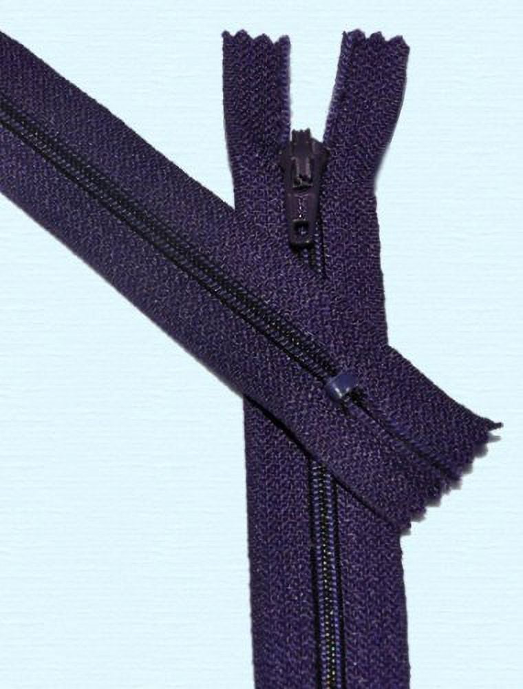 9" Unique Invisible Zipper Very Light Blue - YKK Conceal Zipper U474 (2 ...