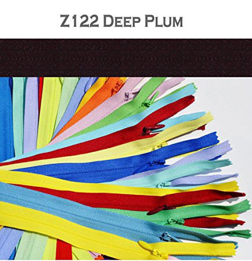 9" Unique Invisible Zipper YKK Conceal ~ Invisible (12 Zippers/ Pack ...