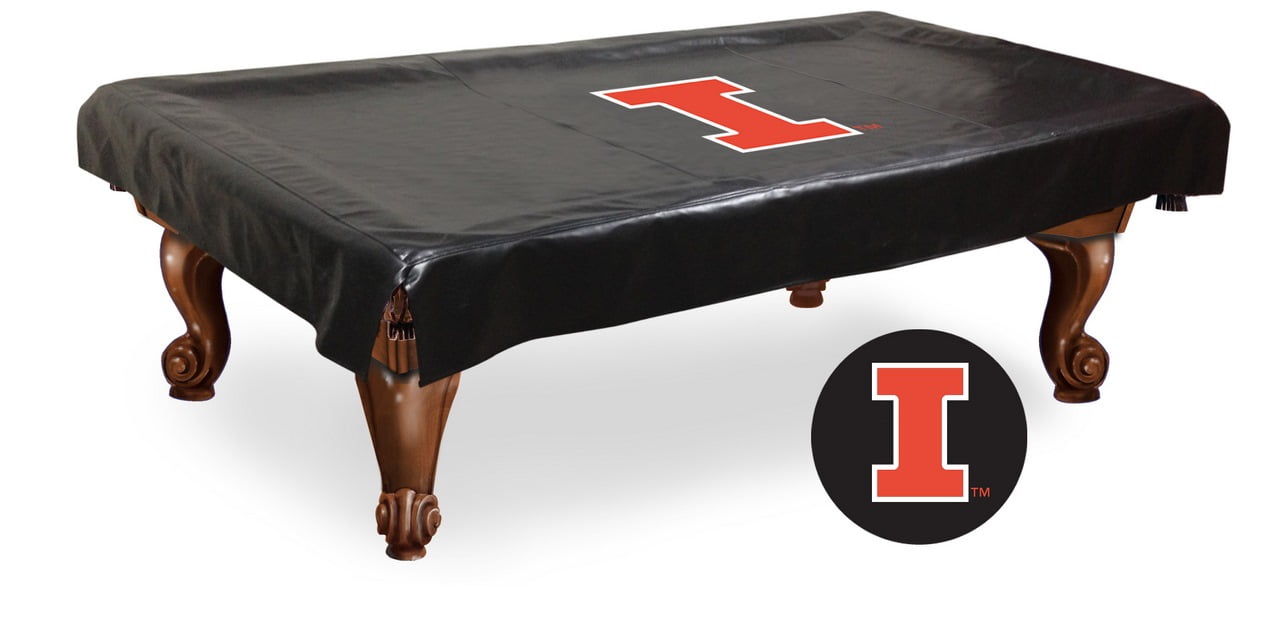 9' University of Illinois Pool Table Cover - Walmart.com