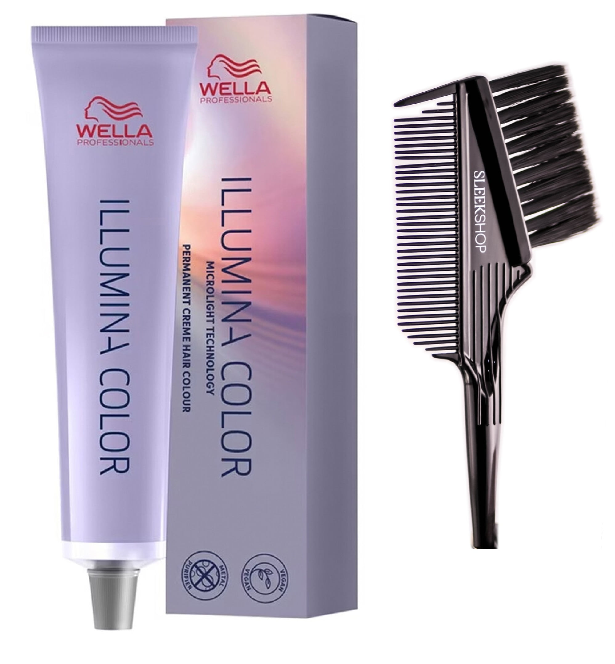 9/ Very Light Blonde , Wella ILLUMINA COLOR Permanent Cream Haircolor ...
