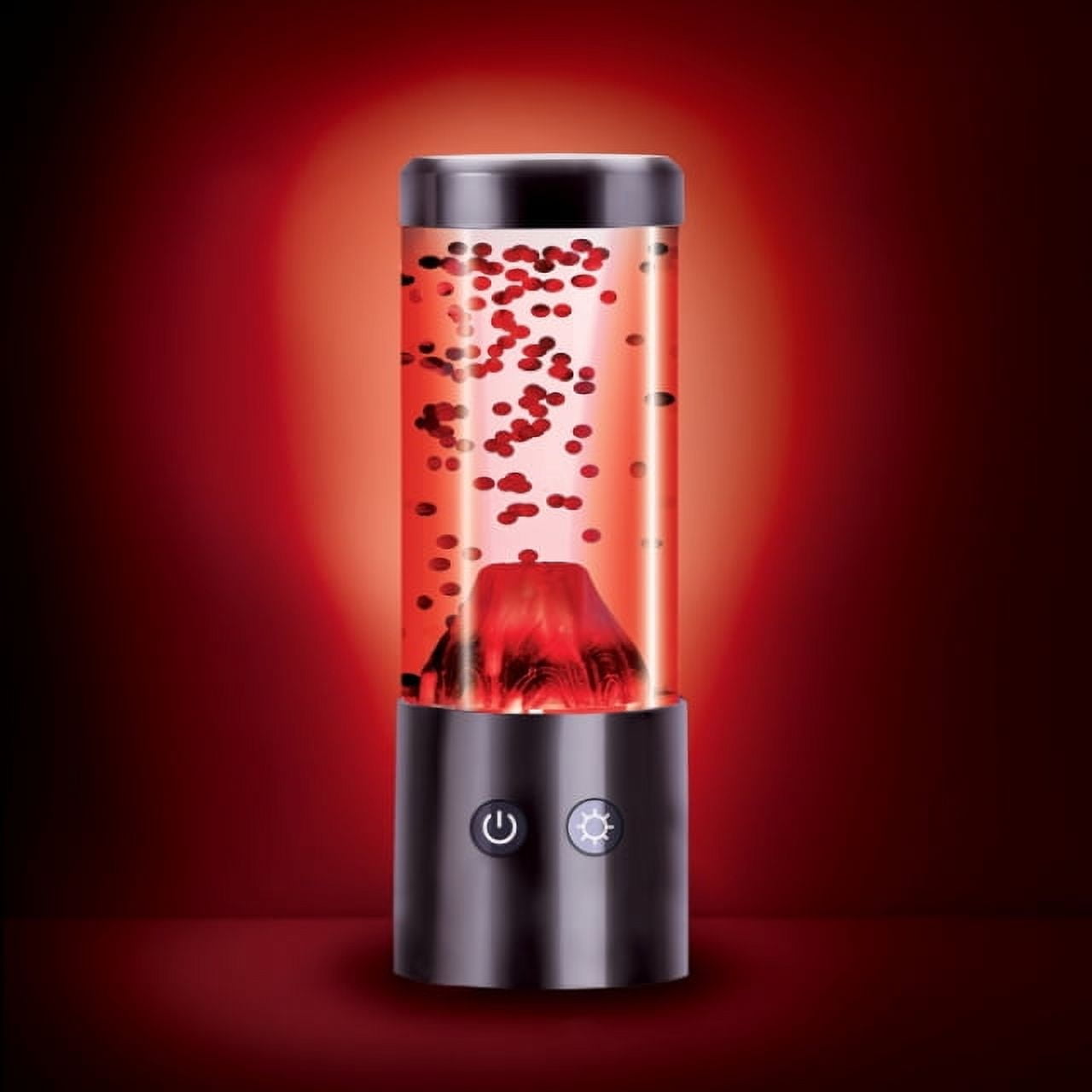 Merkury Innovations New 9-Inch RGB Volcano LED Mood Light - USB Powered ...