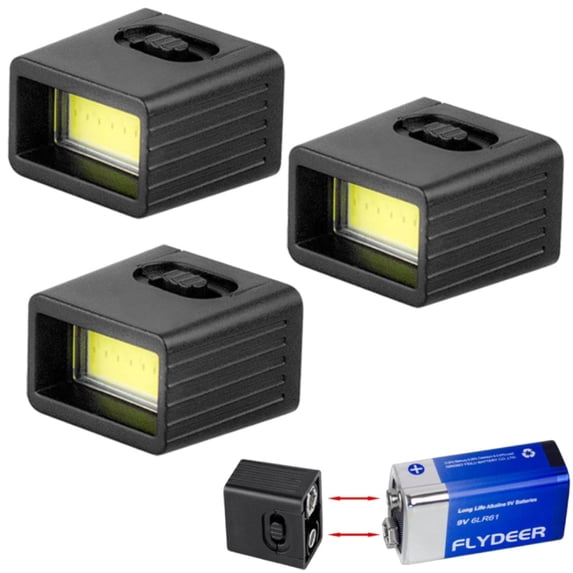 9 Volt LED Portable Flashlight- High Lumens Mini LED Flashlight ...