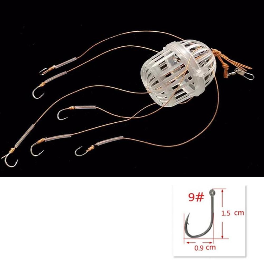 9# Water Monster Explosion Hook With Bighead Carp Fishing Set Fishing ...