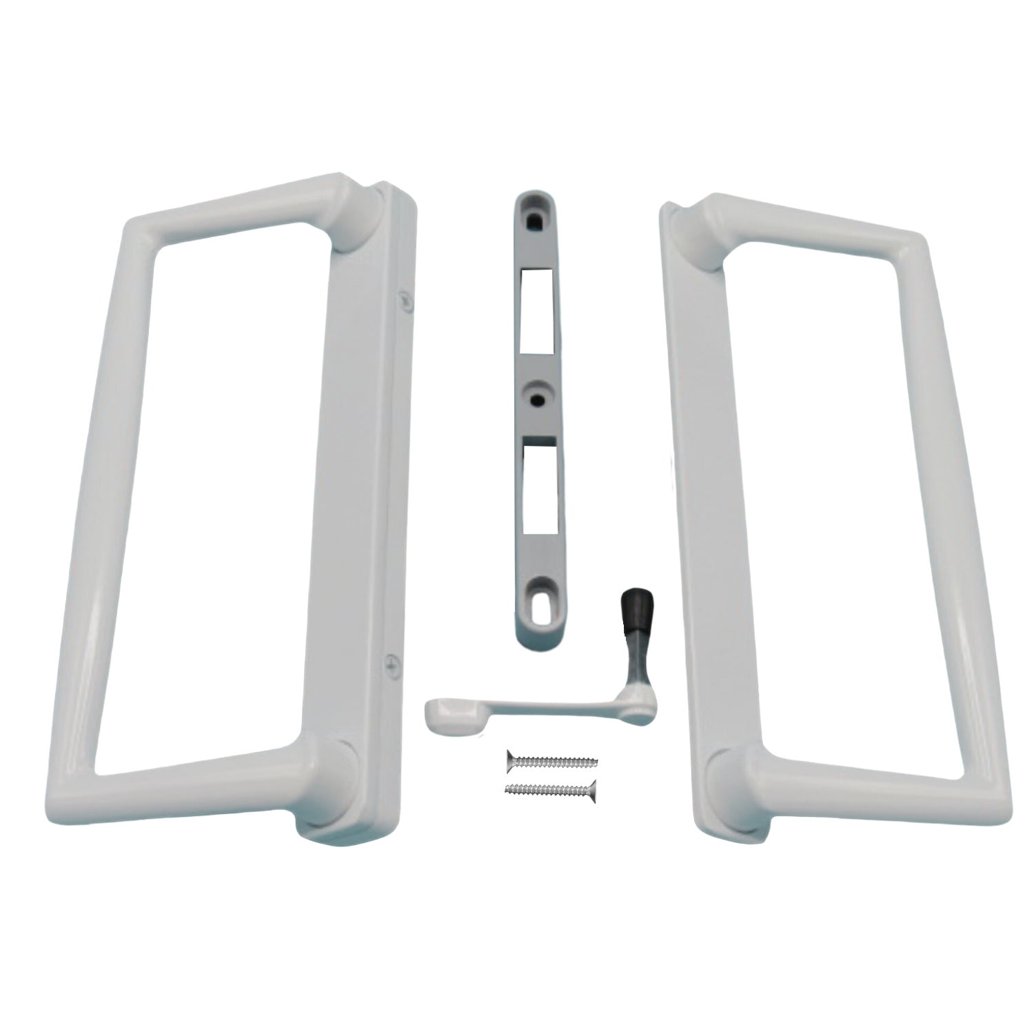 9 White PGT Sliding Glass Patio Door Surface Mount Handle Set ...