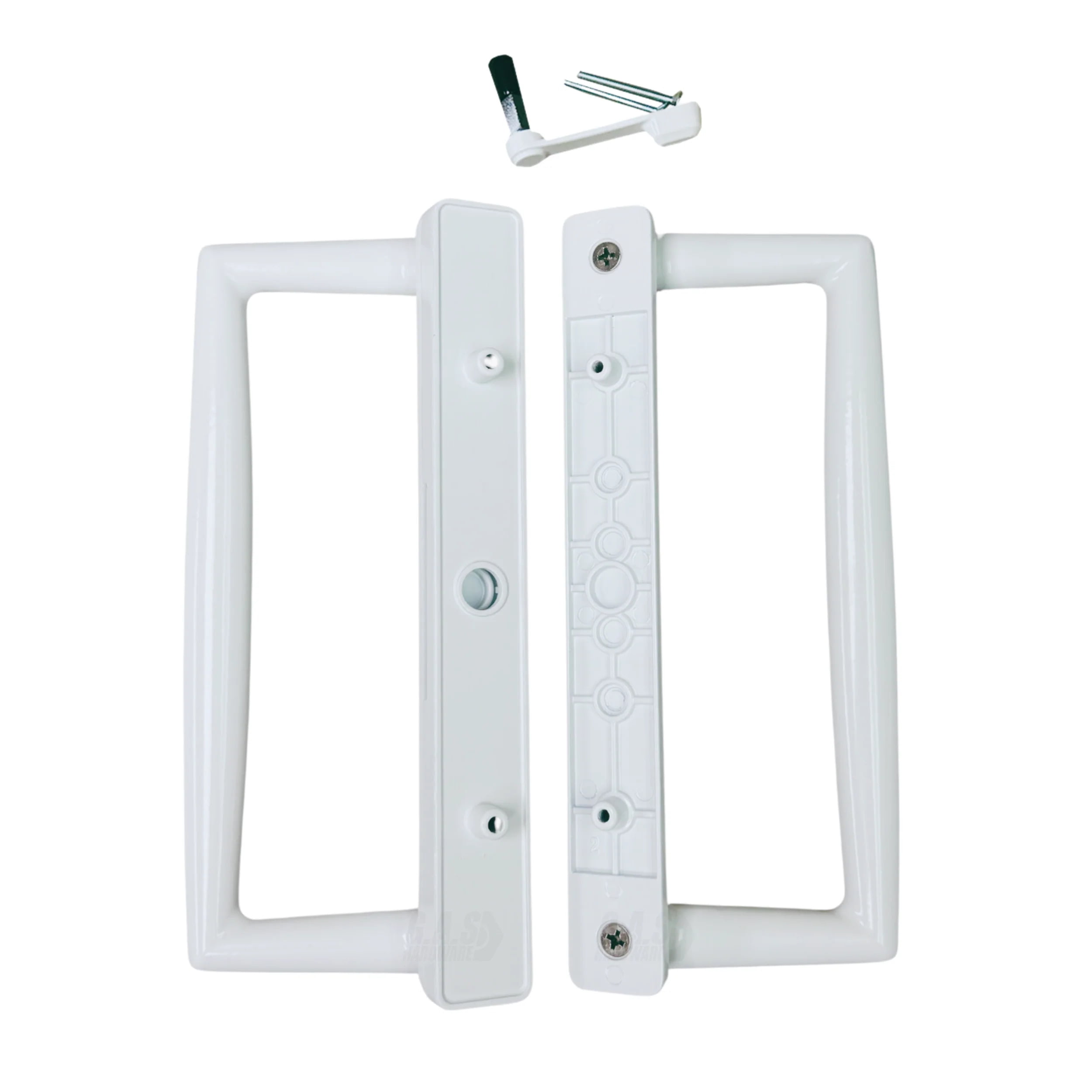 9 White PGT Sliding Glass Patio Door Surface Mount Handle Set ... 9 White PGT Sliding Glass Patio Door Surface Mount Handle Set ...