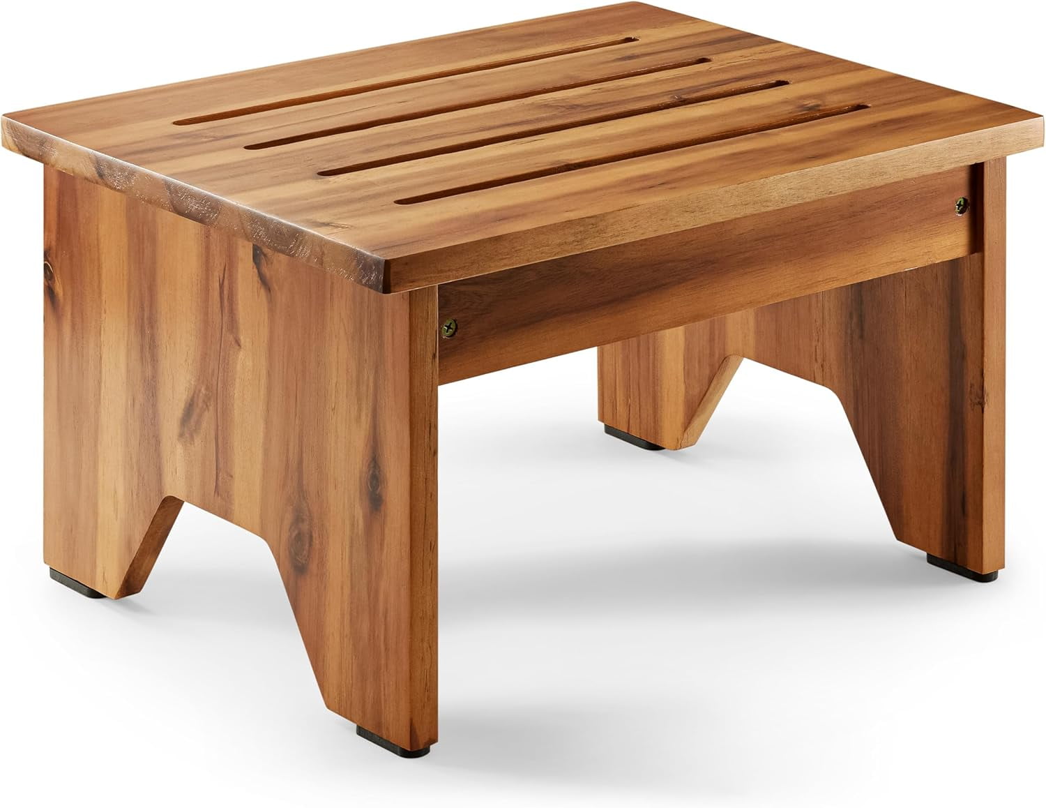 9" Wooden Step Stool for Adults - One Step Stools for High Bed Riser ...