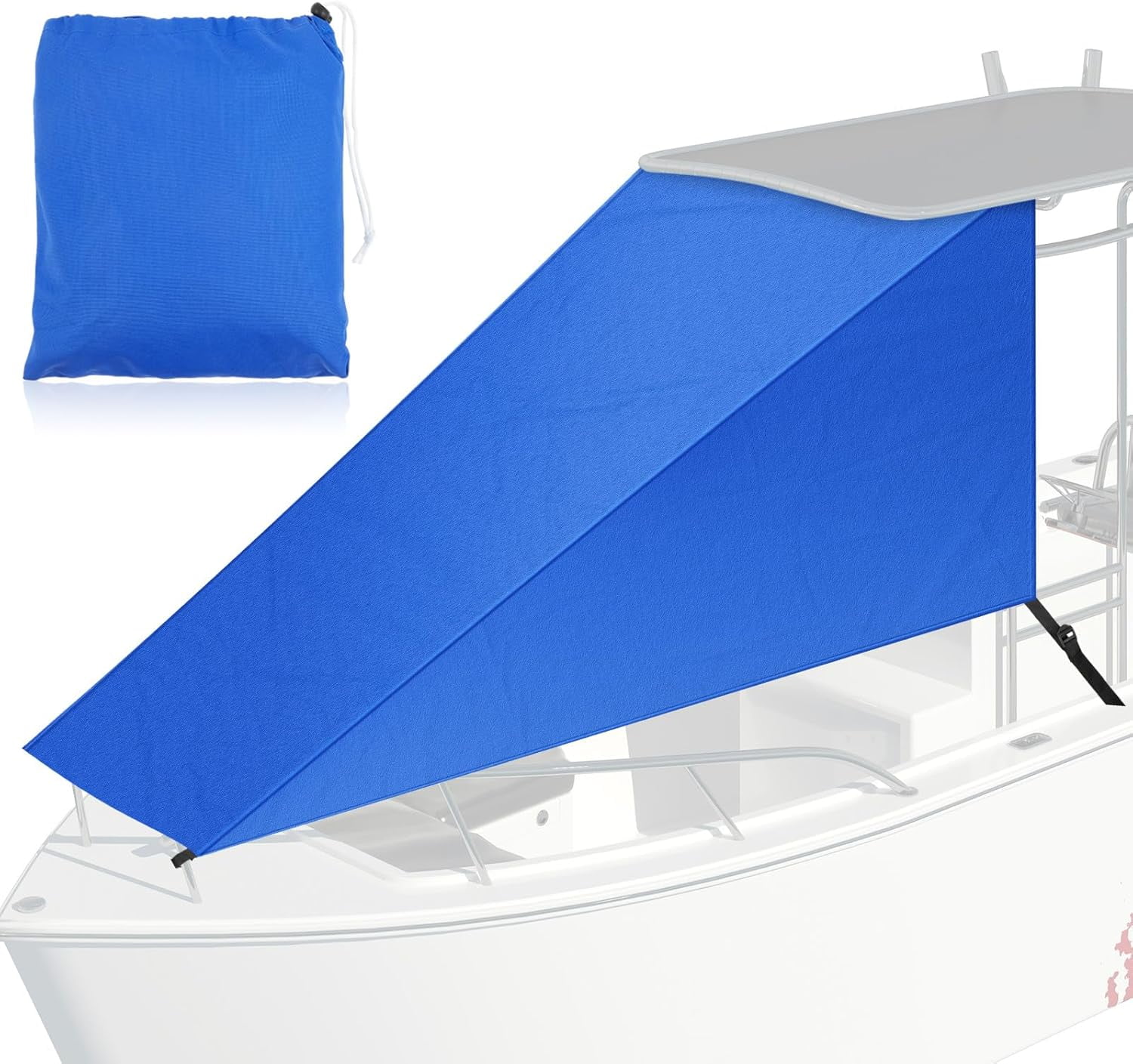 9' X 10' T-Top Bow Shade for Boat Cover UV Protection 600d Oxford Cloth ...