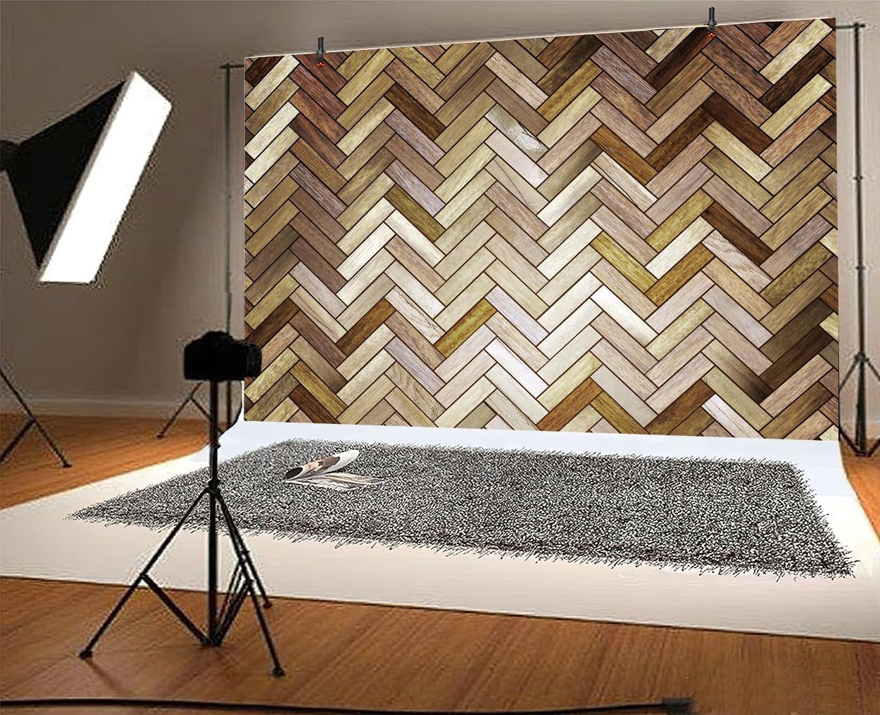 9 X 6 Ft Rustic Wood Texture Wall Backdrop Brown Wooden Board ...