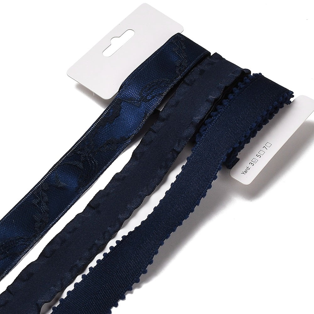 9 Yards 3 Styles Polyester Ribbon for DIY Handmade Craft Hair Bowknots ...