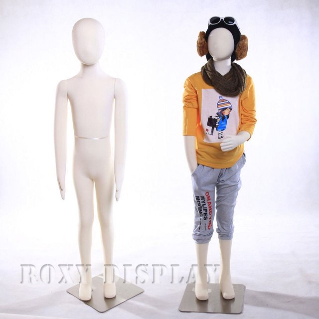 9 Years Old Full body jersey covered flexible children mannequin Dress ...