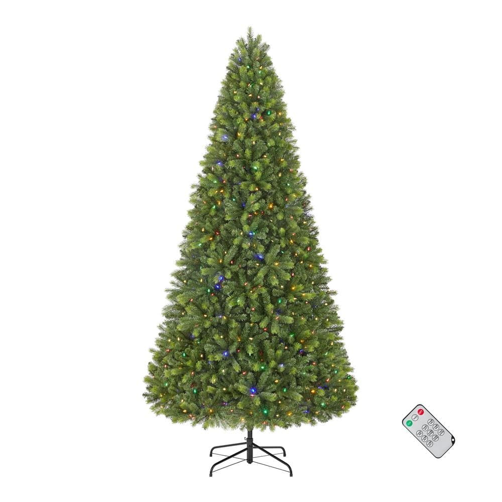 9 ft. Barbour White Spruce Christmas Tree - Walmart.com