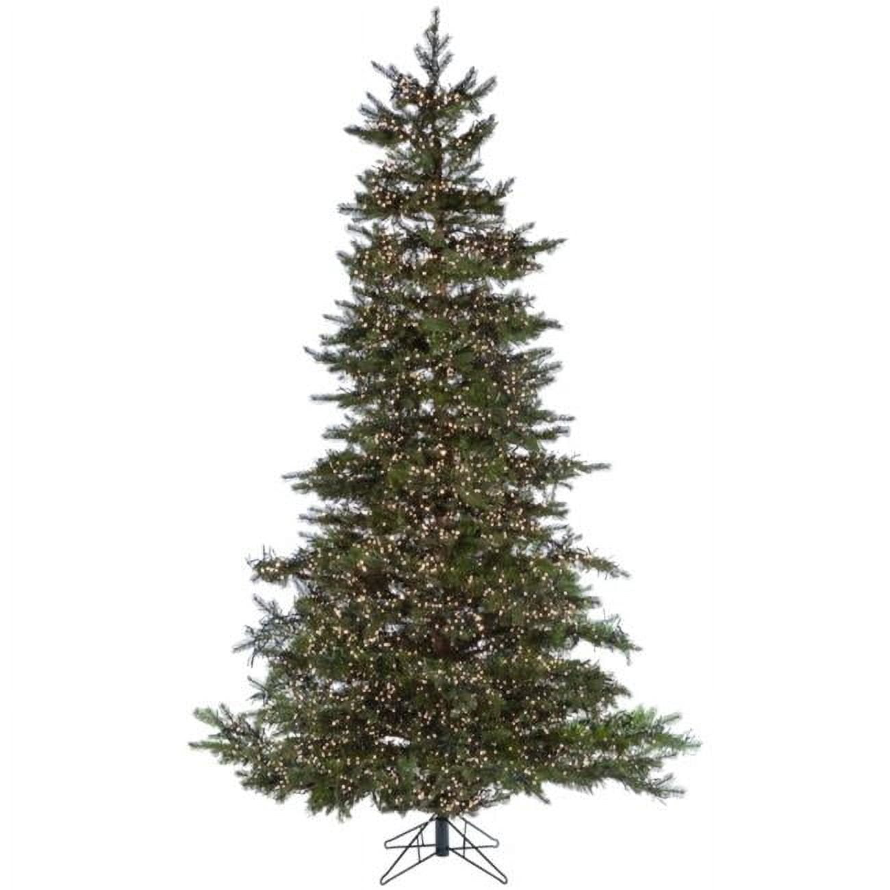 9 ft. Pre Lit Instant Connect LED Natural Cut Monaco Pine - Walmart.com