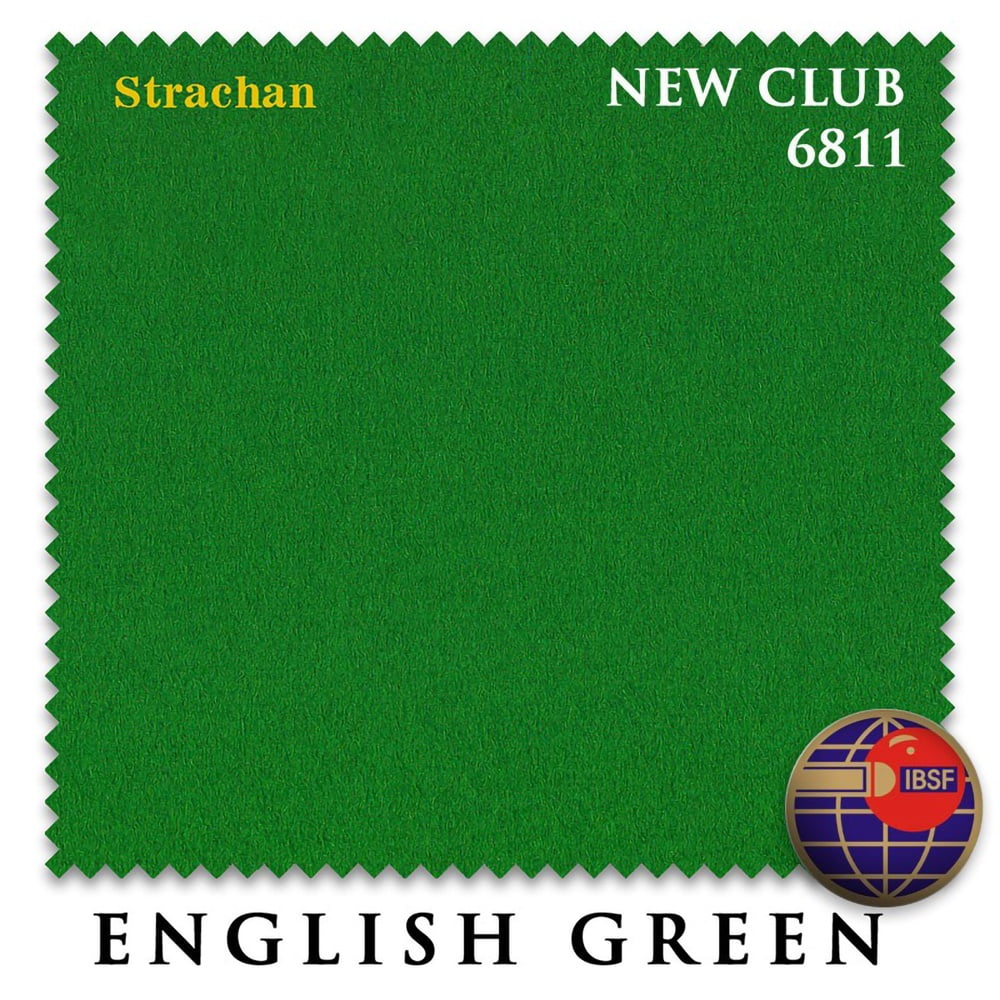 9 ft Strachan 6811 New Club Snooker Table Cloth English Green - Walmart.com