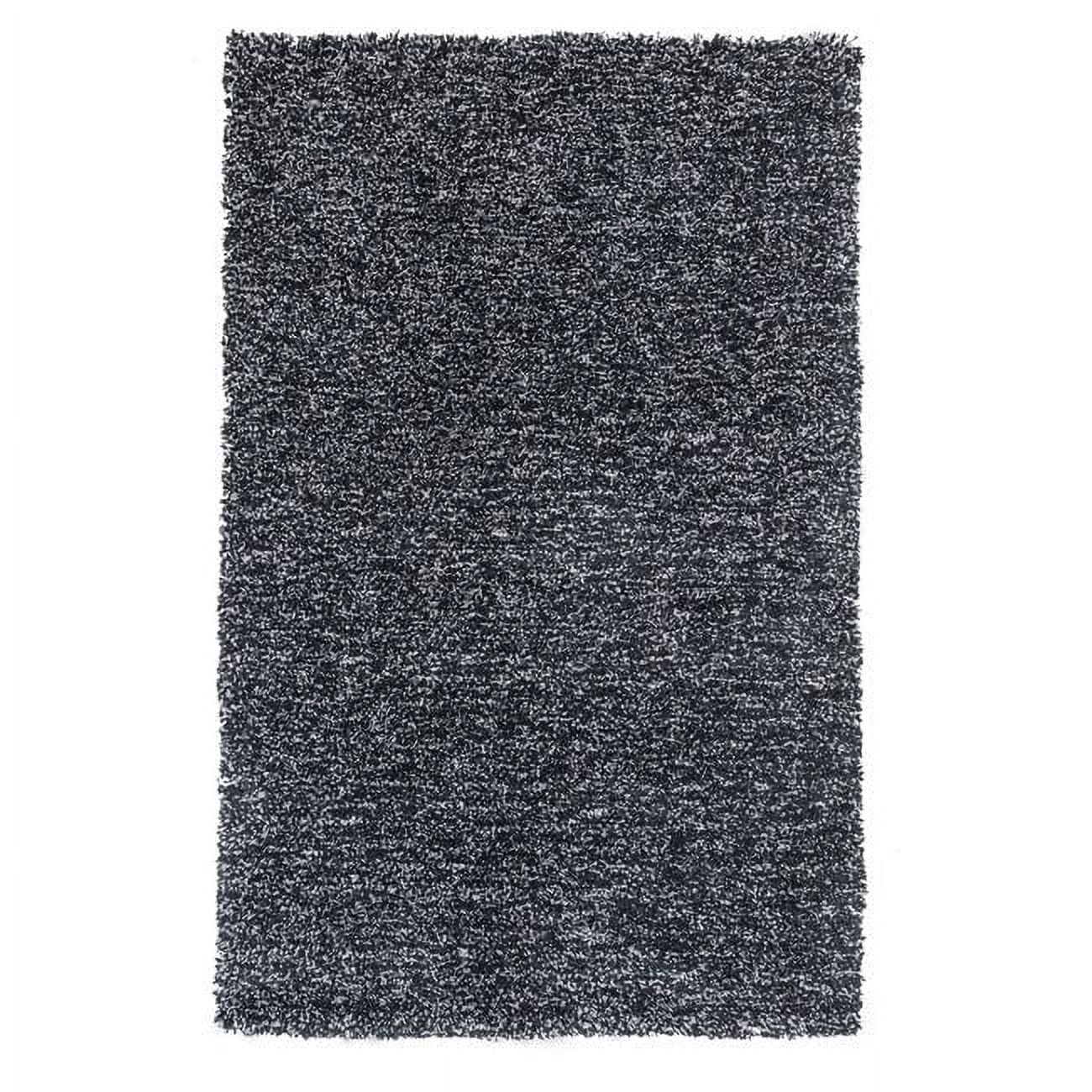 9 ft. x 13 ft. Polyester Black Heather Area Rug - Black Heather - 9 ft ...