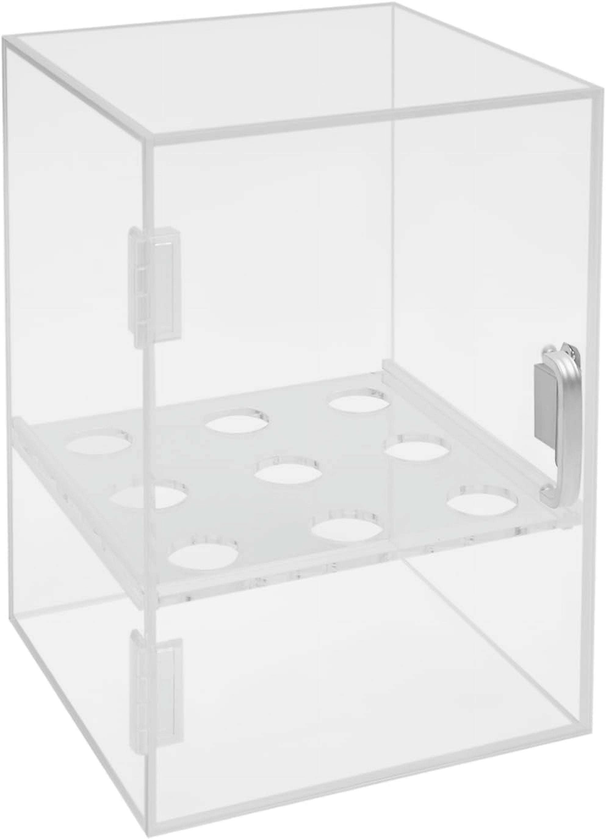 9-hole Ice Cream Cone Holder Stand,Clear Acrylic Ice Cream Cone Holder ...