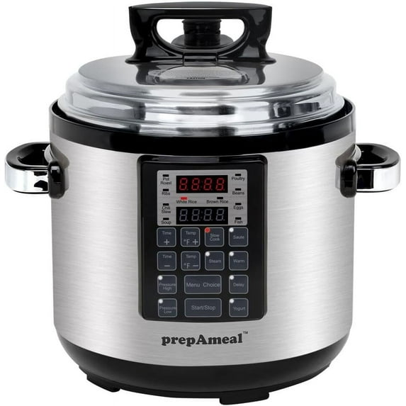 9-in-1 Electric Pressure Cooker 6QT Multi-Functional Programmable Non ...