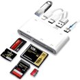 9-in-1 Memory Card Reader Universal SD Card Reader for iPhone/iPad, CF ...