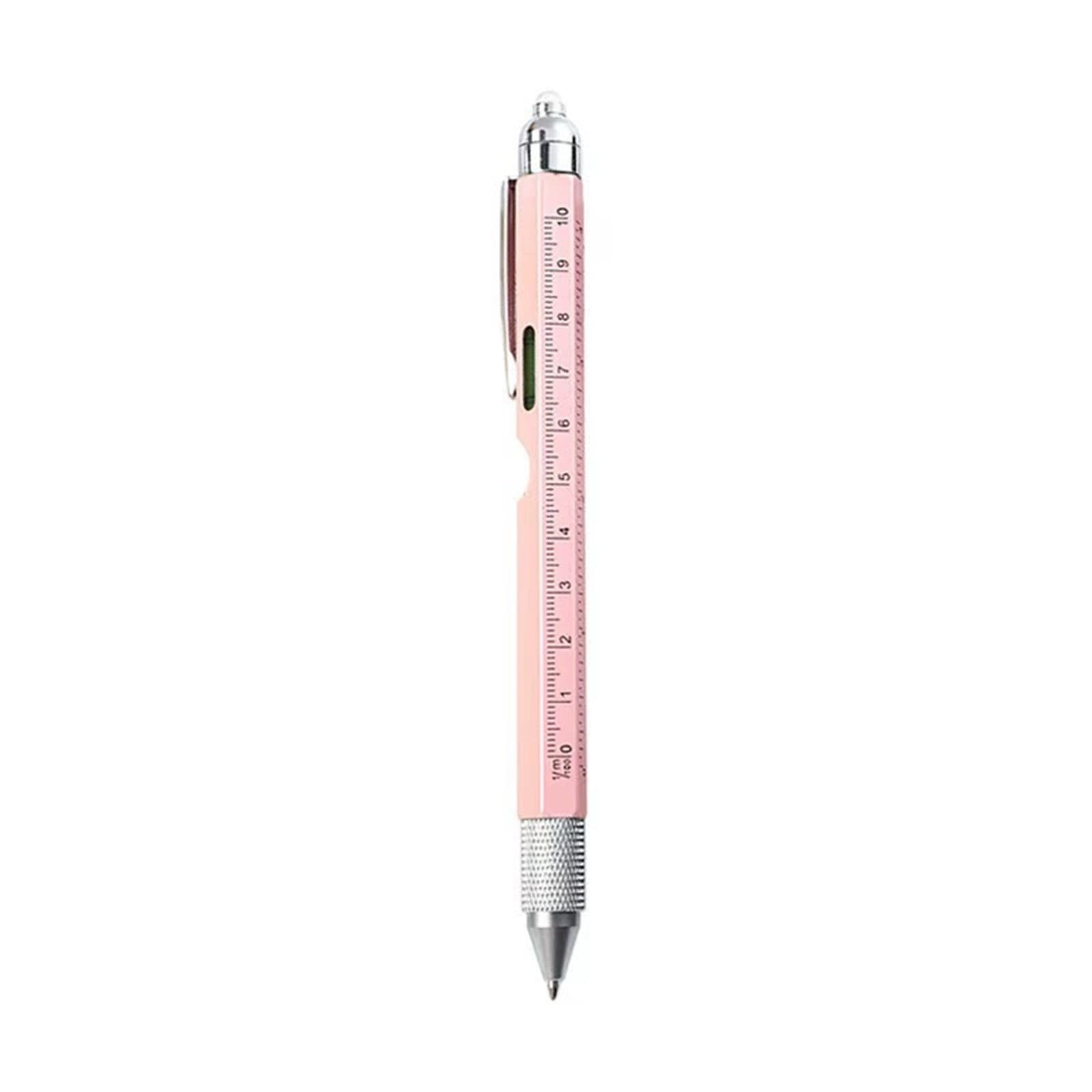 9-in-1 Multitool Pen with Screwdriver, LED Light & Ruler - All-in-One ...