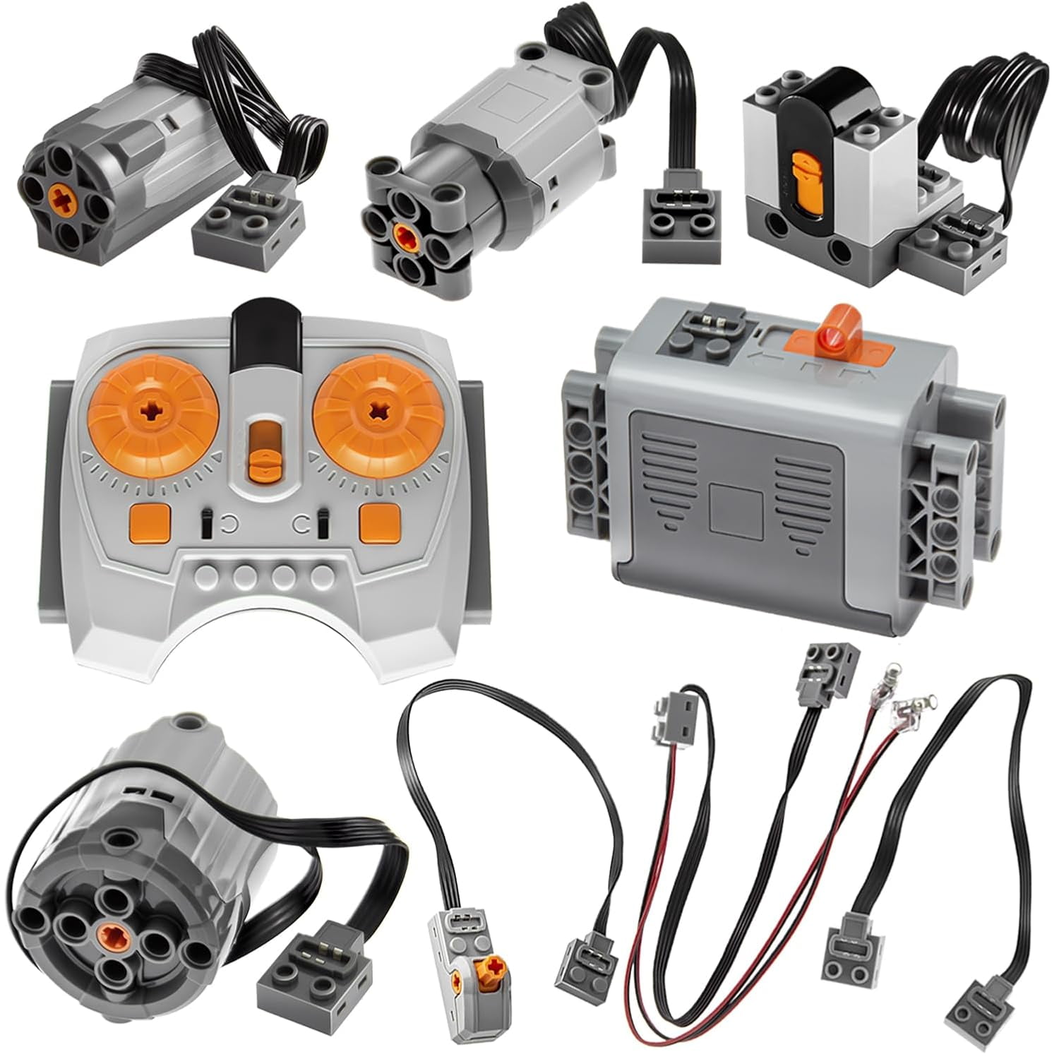 9 in 1 Power-Functions Motor-Set Compatible with Lego-technic-Motor Fun ...