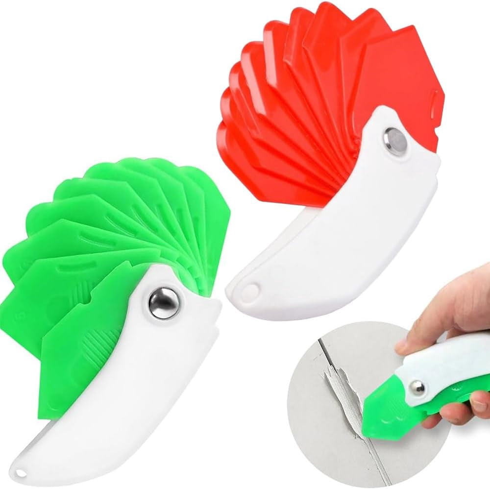 9-in-1 Seam Tool Set - Upgraded Grout removal tool for bathrooms ...