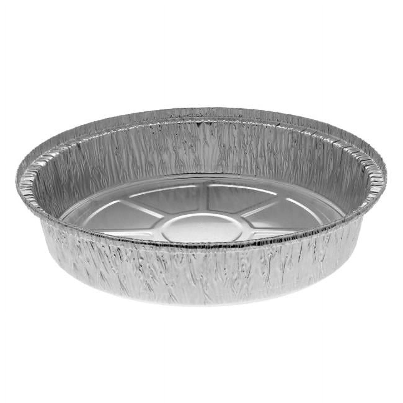 9 in. Aluminum Carryout Hemmed Edge Round Pan - Case of 300 - Walmart.com
