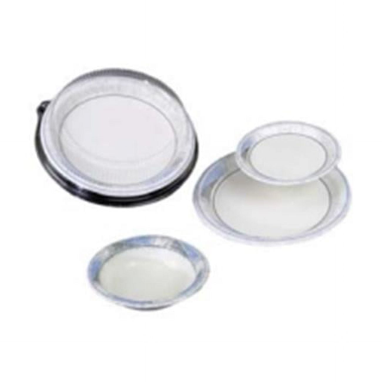 9 in. Envy Heavy Paper Plate Clay-Coated - Case of 1000 - Walmart.com