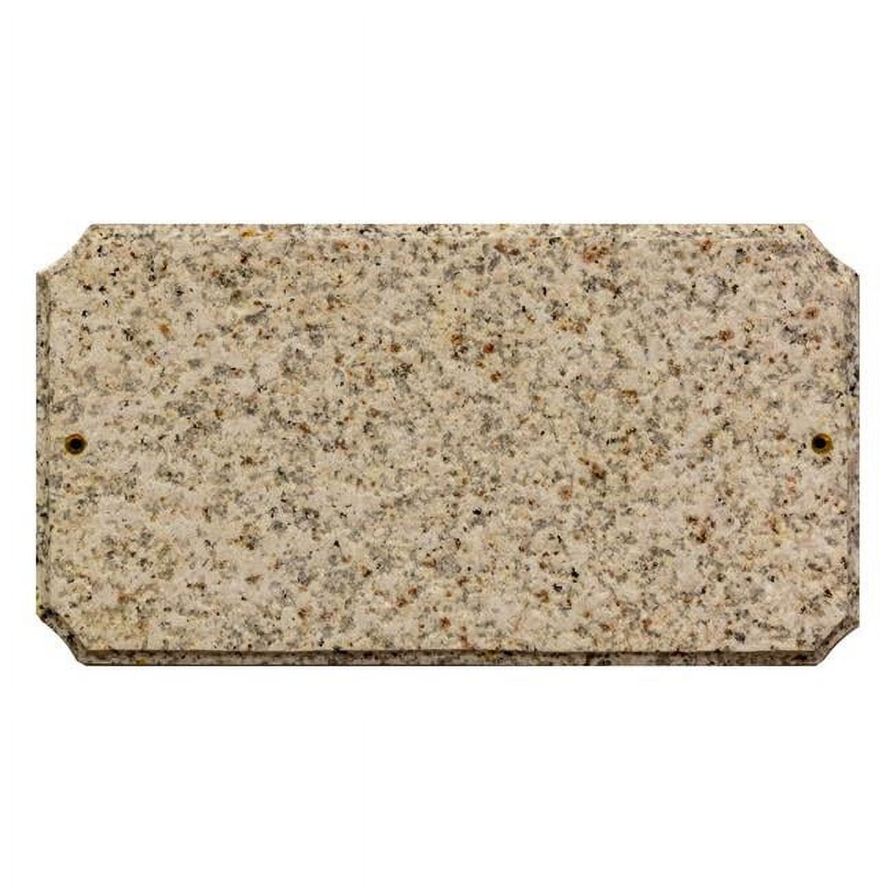 9 in. Executive Cut Corner Rectangle Autumn Leaf Natural Stone Color ...