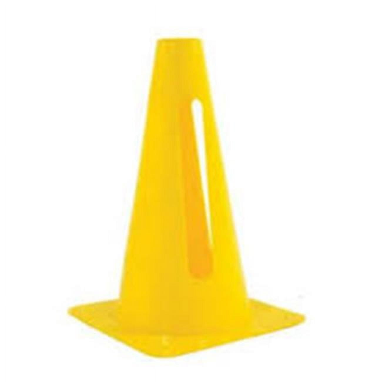 9 in. Height Plastic Cone, Yellow - Walmart.com