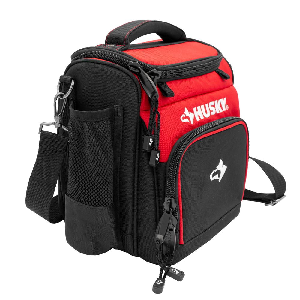 Husky 9 in. Insulated Lunch Cooler Bag with Leak-Proof Lining and ...