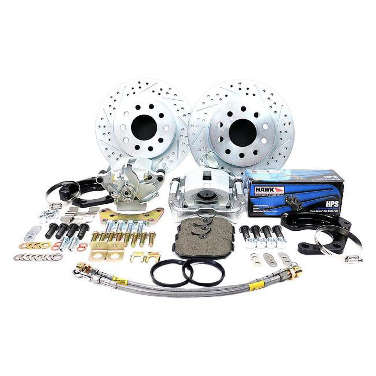 9 in. Legend Serie Rear Disc Brake Conversion Kit for Ford & Large ...