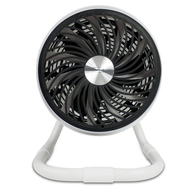 9 in. Powerful Floor Air Circulator Fan with 180 Degree Pivot, Variable ...