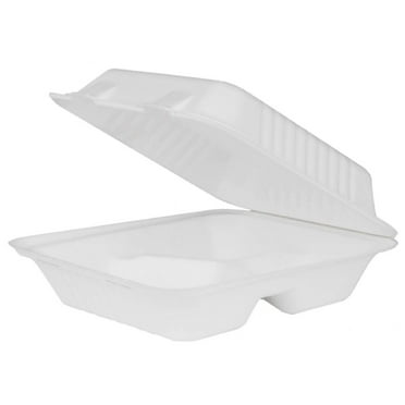 Inline Plastics Inline 32 oz. Clear Hinged Deli Container w/Tamper ...