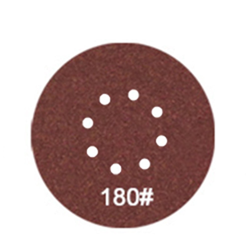9-inch 8-hole Red Sand 225mm Velvet-backed Disc Sandpaper Flocking ...