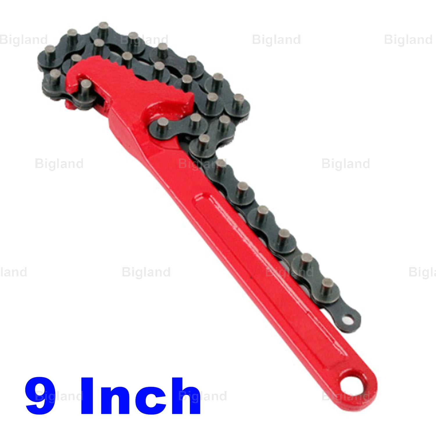 9-inch Adjustable Ratcheting Chain Wrench Adjustable Oil Filter Pipe ...