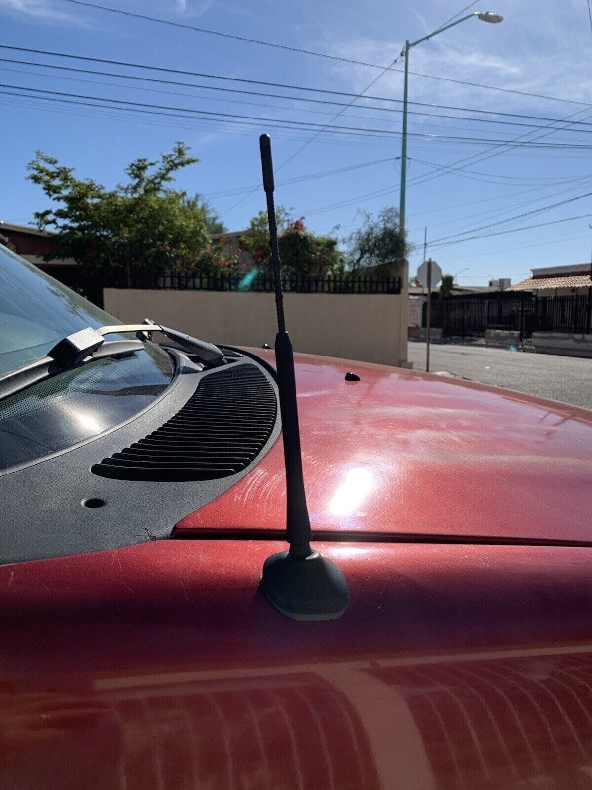 9" inch Antenna Mast Black Power Radio AM/FM for FORD F-150 F150 1997 ...