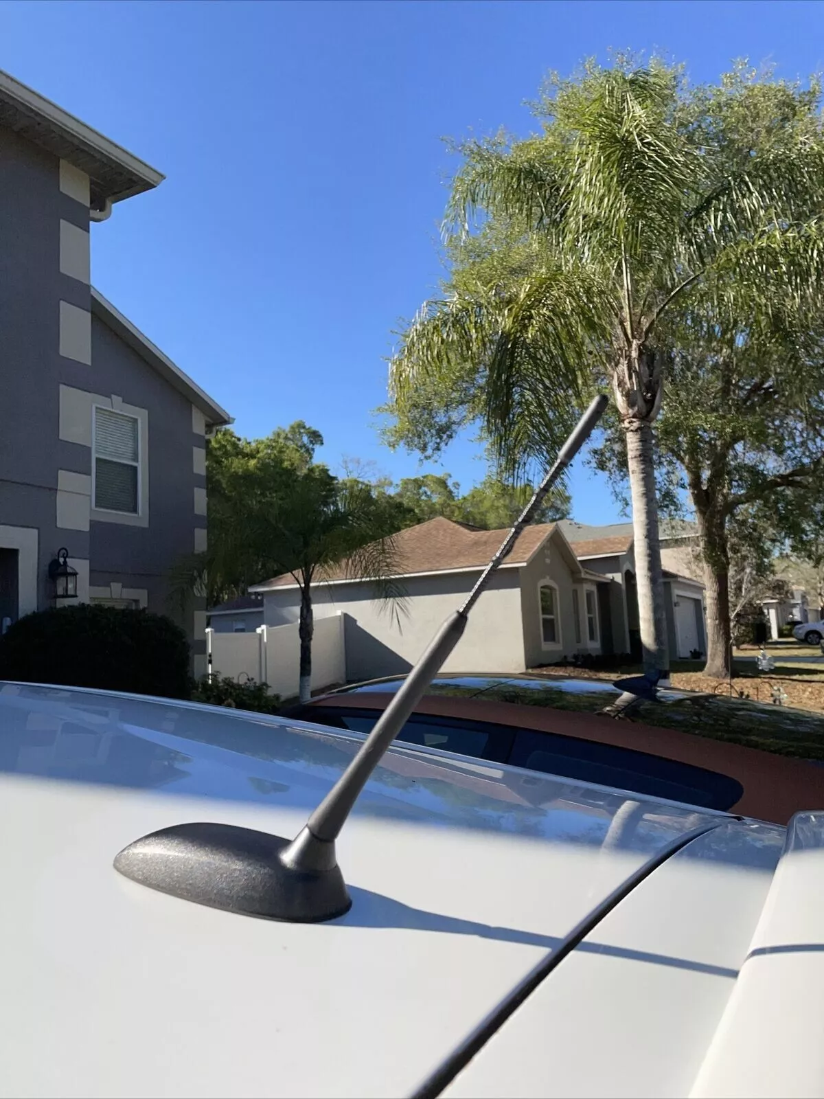 9" inch Antenna Mast Black Power Radio AM/FM for NISSAN VERSA & VERSA ...