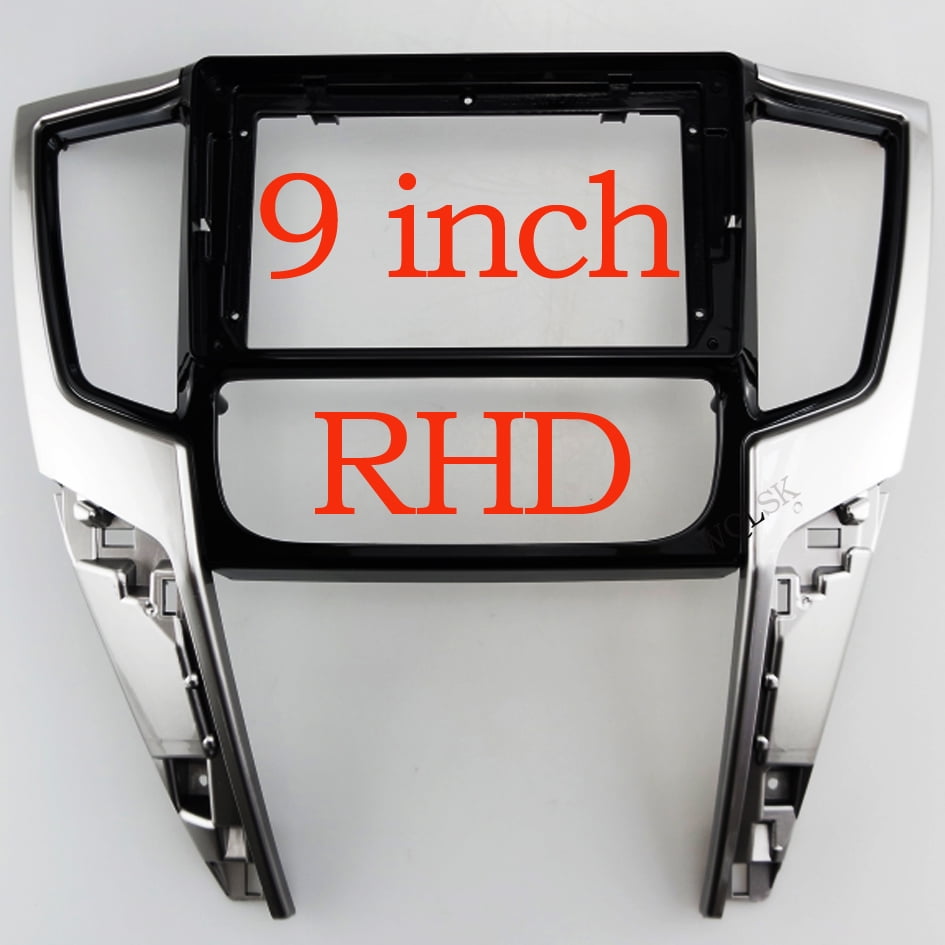 9 inch Big Screen DVD Fascia Frame Adapter For MITSUBISHI Triton L200 ...