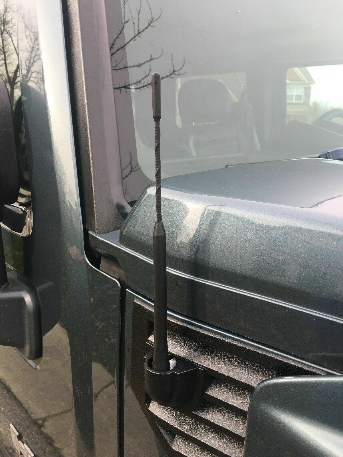 9" inch Black Antenna Mast Power Radio AM/FM for HUMMER H2 H 2 2003 ...