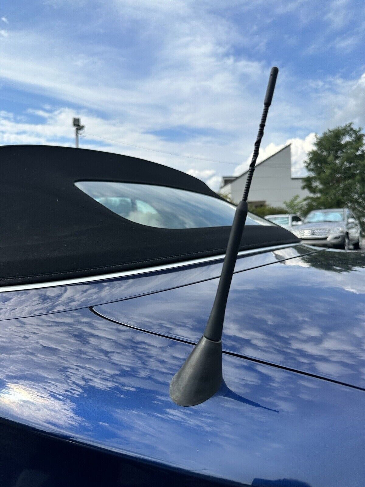 9" inch Black Fuba Antenna Mast Power Rod Radio AM/FM for BMW 1-Series ...
